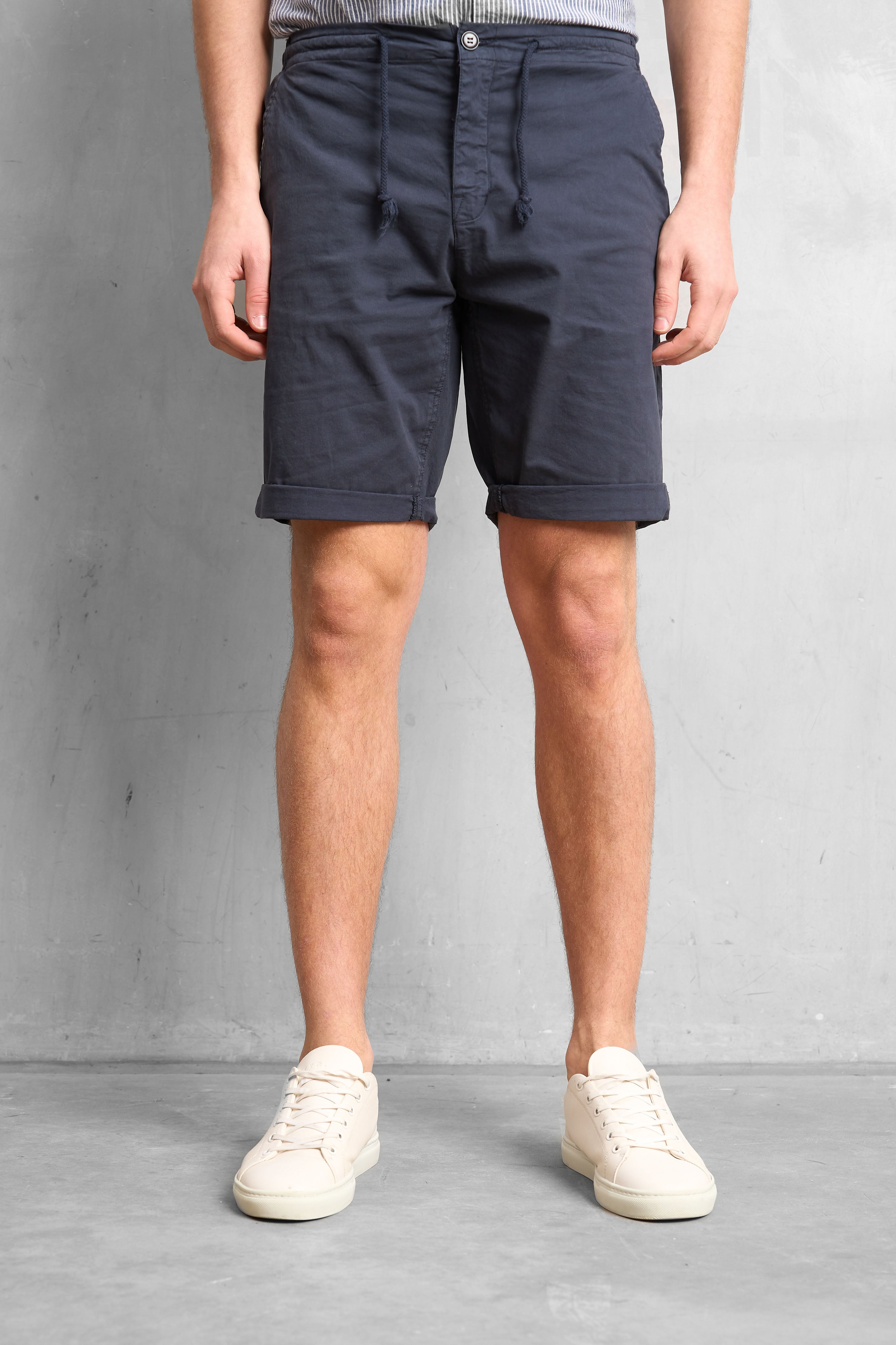 Chino Short Sulta Navy – Solution Clothing